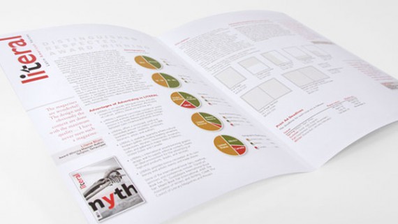 Literal Media Kit - Trillion Creative a media kit design company
