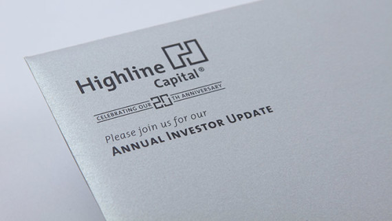 20 Year Anniversary Logo and Private Equity Branding
