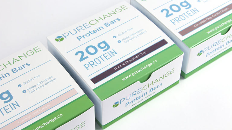 Pure Change Redesign of Packaging - Trillion Creative