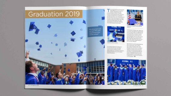 Catholic School Magazine Design - Union Catholic